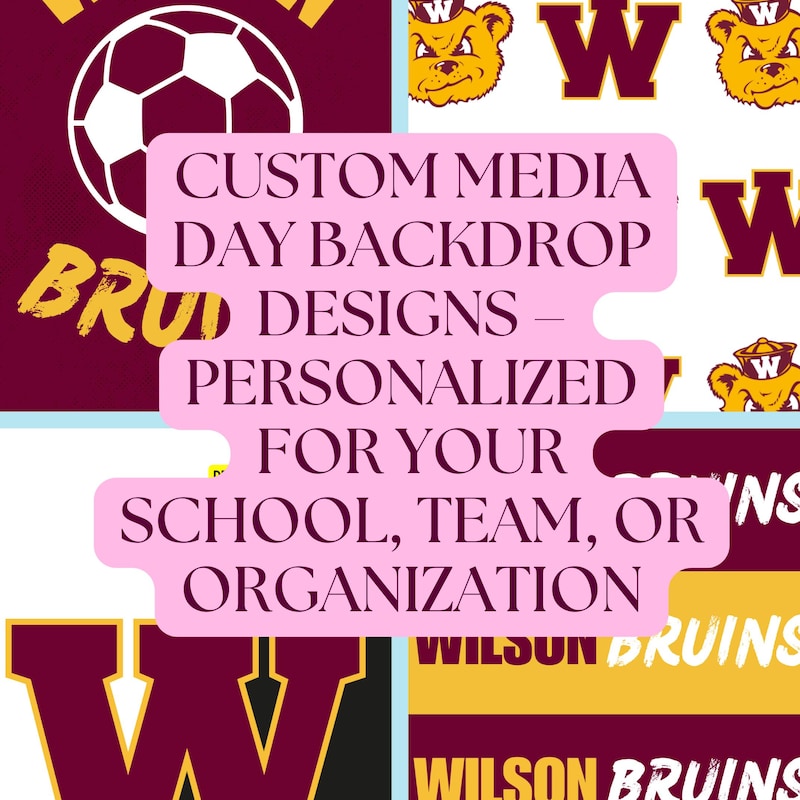 Custom Logo Backdrop - Etsy