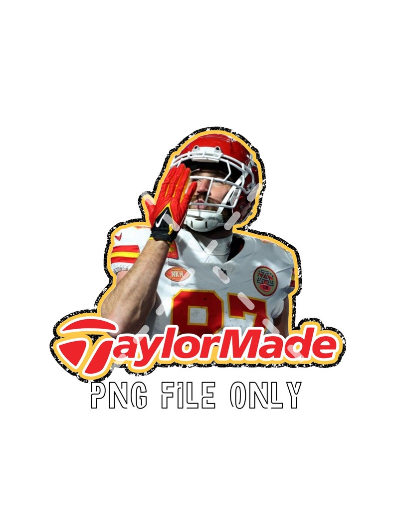 KC Kelce Taylor Made Png Digital Download Trendy Football Sublimation ...