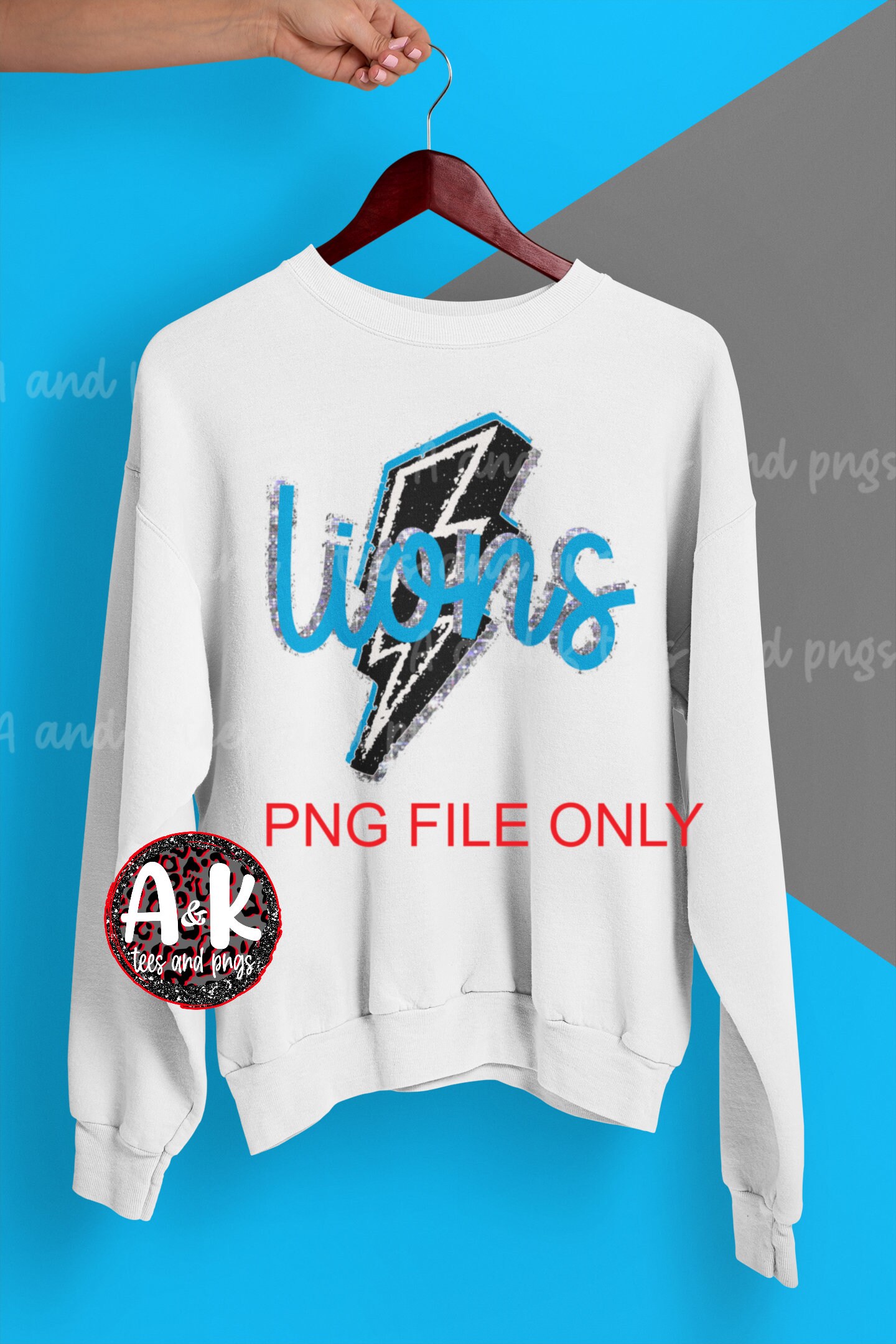 Lions Bolt Png Digital Download - Etsy