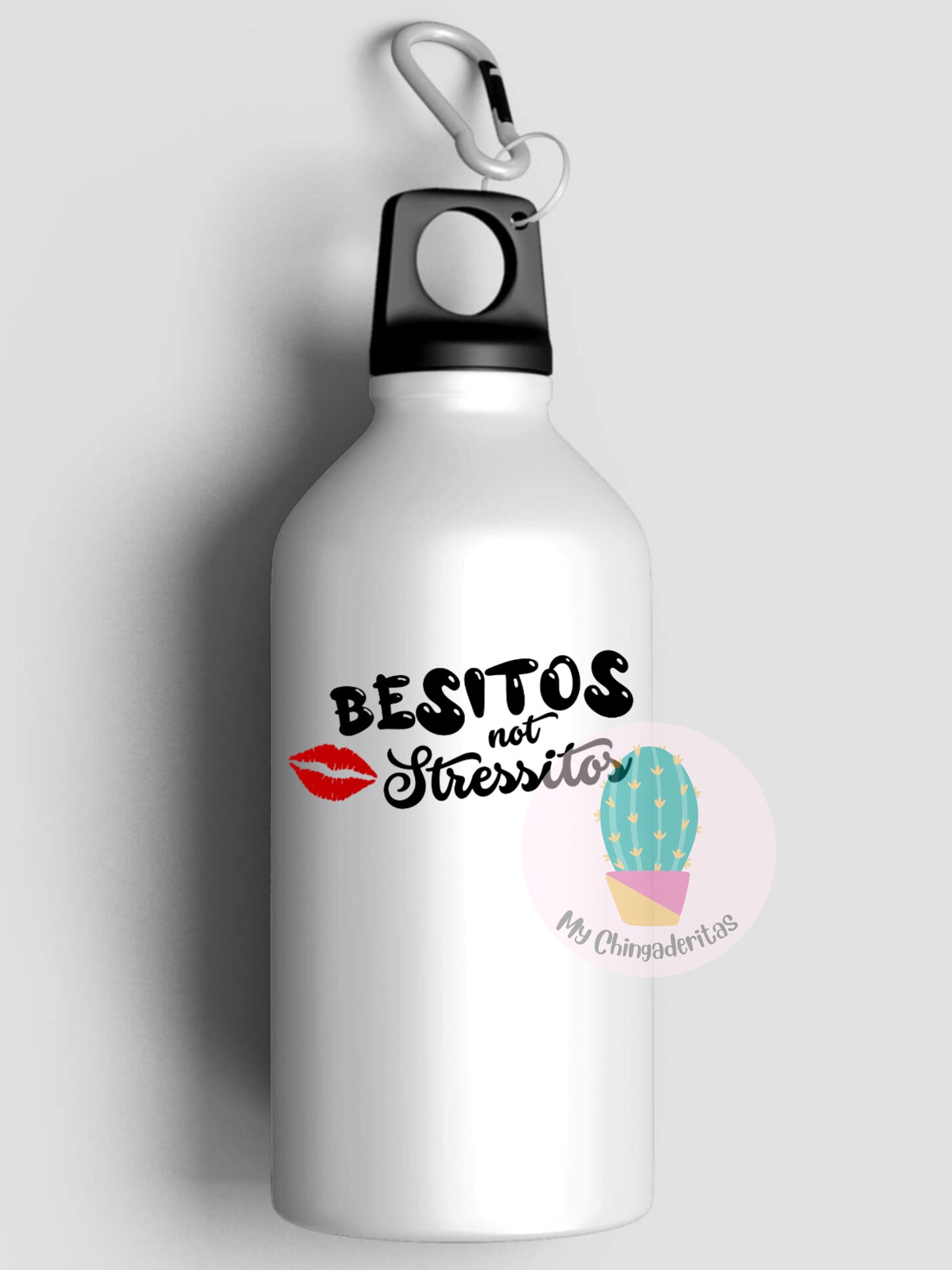 Besitos Not Stressitos Png | Spanish T Shirt Design | Funny Gift ...