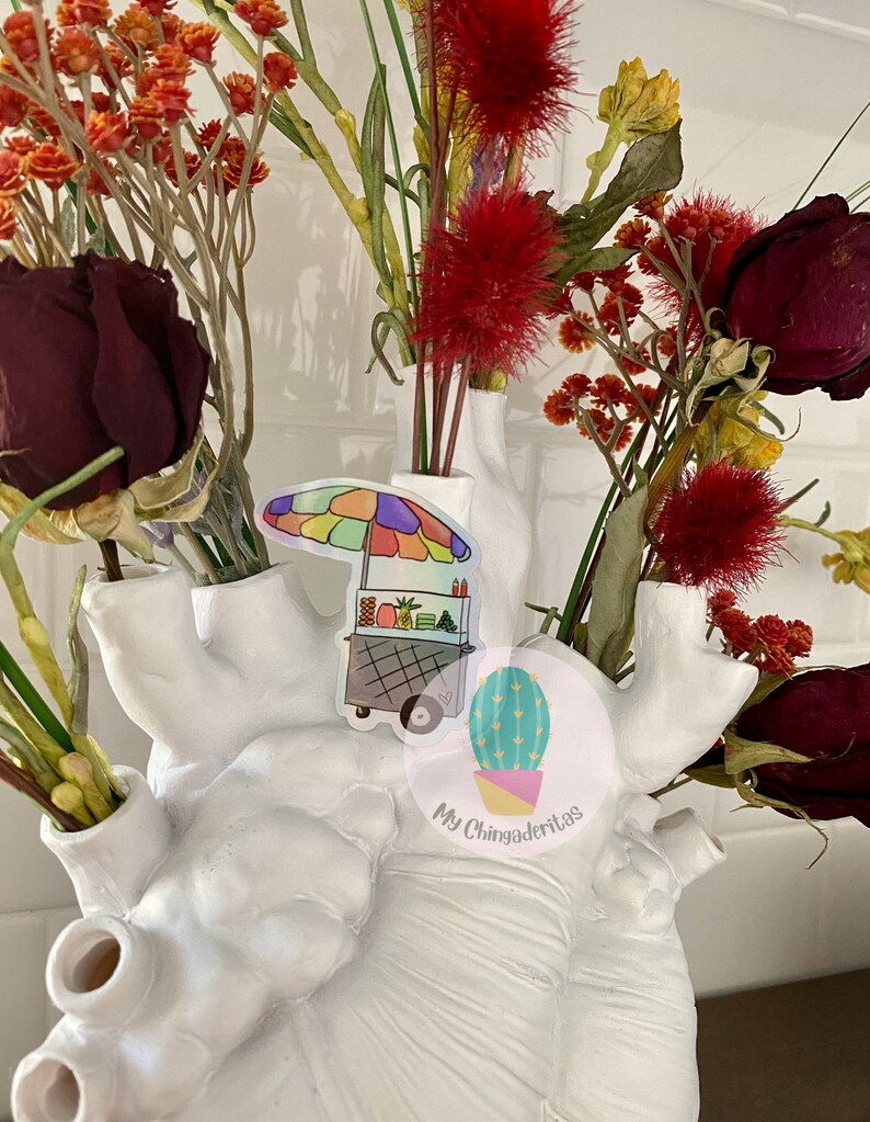 Fruit Cart Sticker | Latinx Sticker | Support Street Vendors | Fruit ...