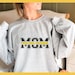 Mom Custom University Crewneck, Custom Mom Jumper, Custom College ...