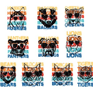 Mascot Custom School Spirit Classroom Decor Gift for Teacher ...