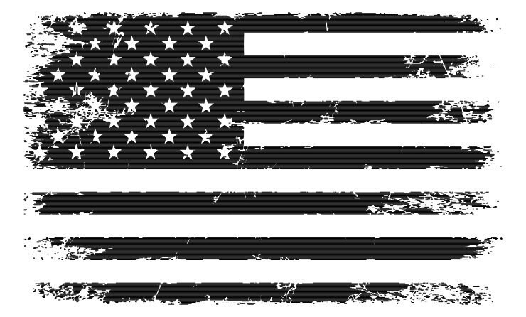 Tattered Flag - Etsy