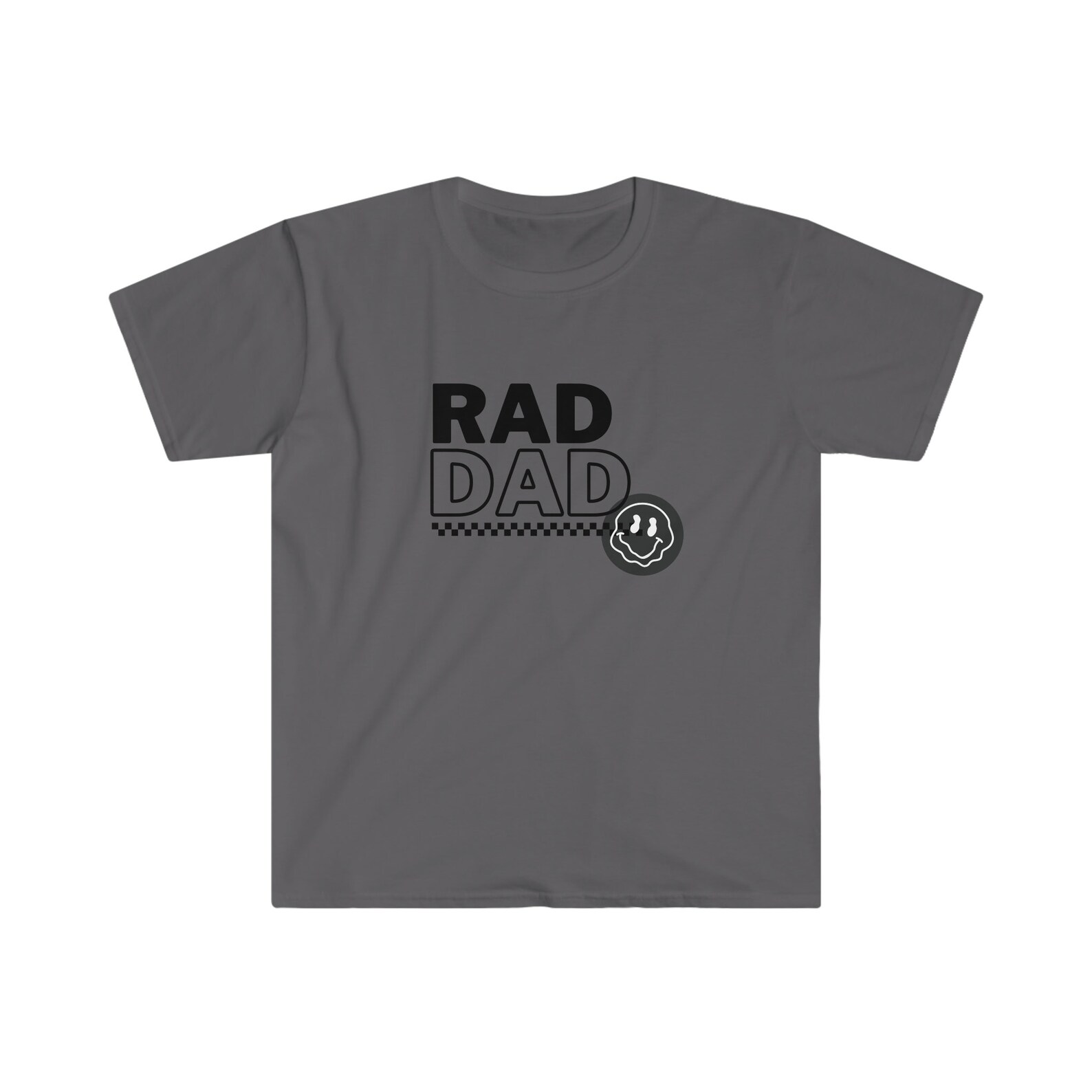 RAD DAD SMILEY T-shirt - Etsy