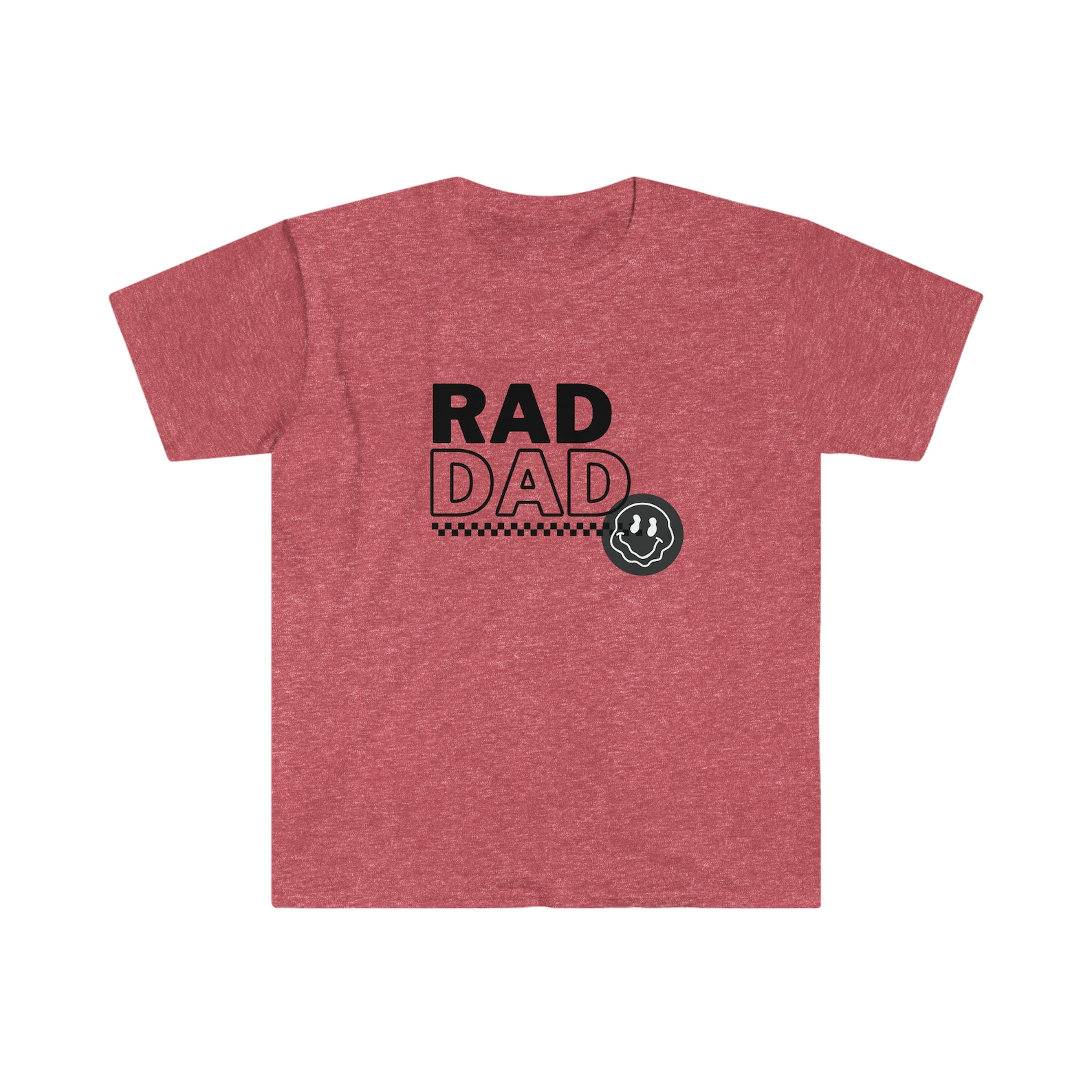RAD DAD SMILEY T-shirt - Etsy