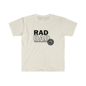 RAD DAD SMILEY T-shirt - Etsy