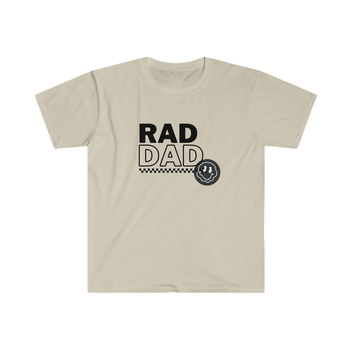 RAD DAD SMILEY T-shirt - Etsy