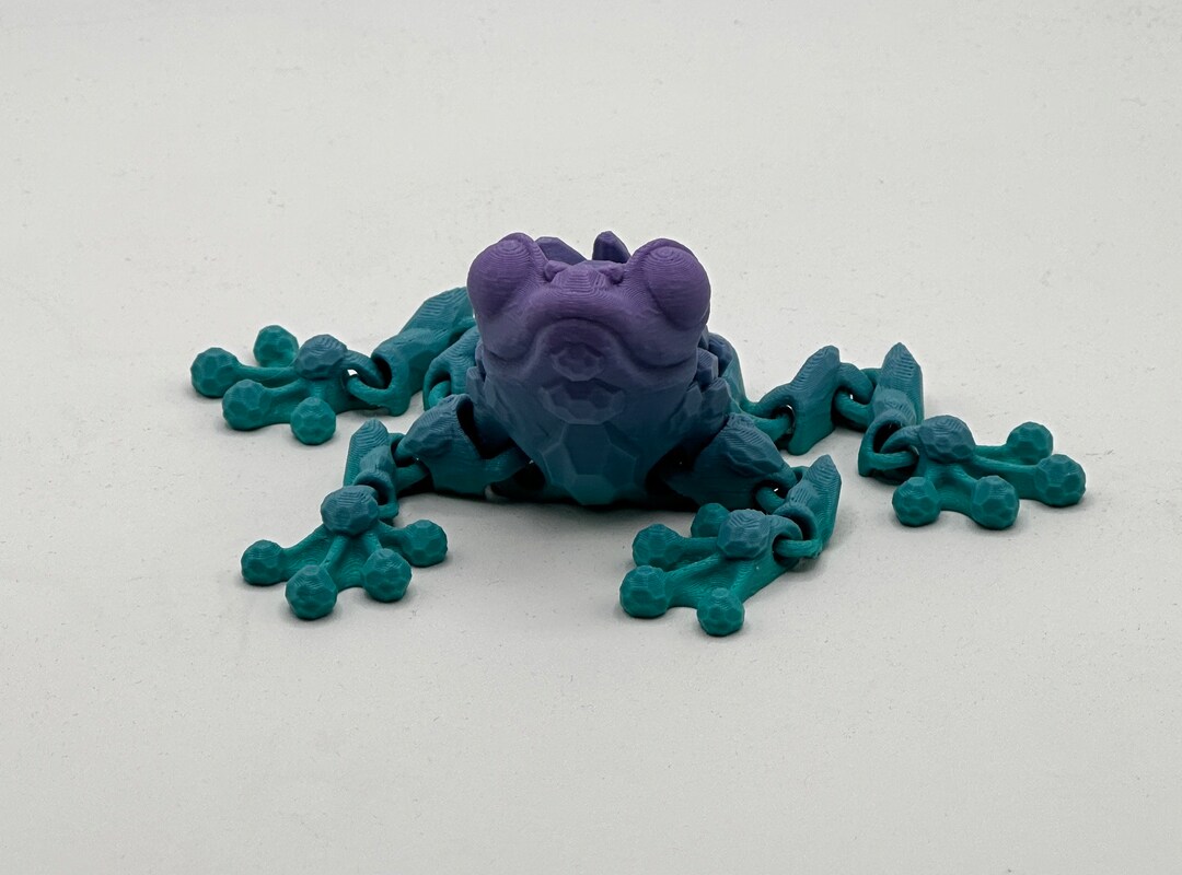 Cinder Gemstone Frog - Etsy