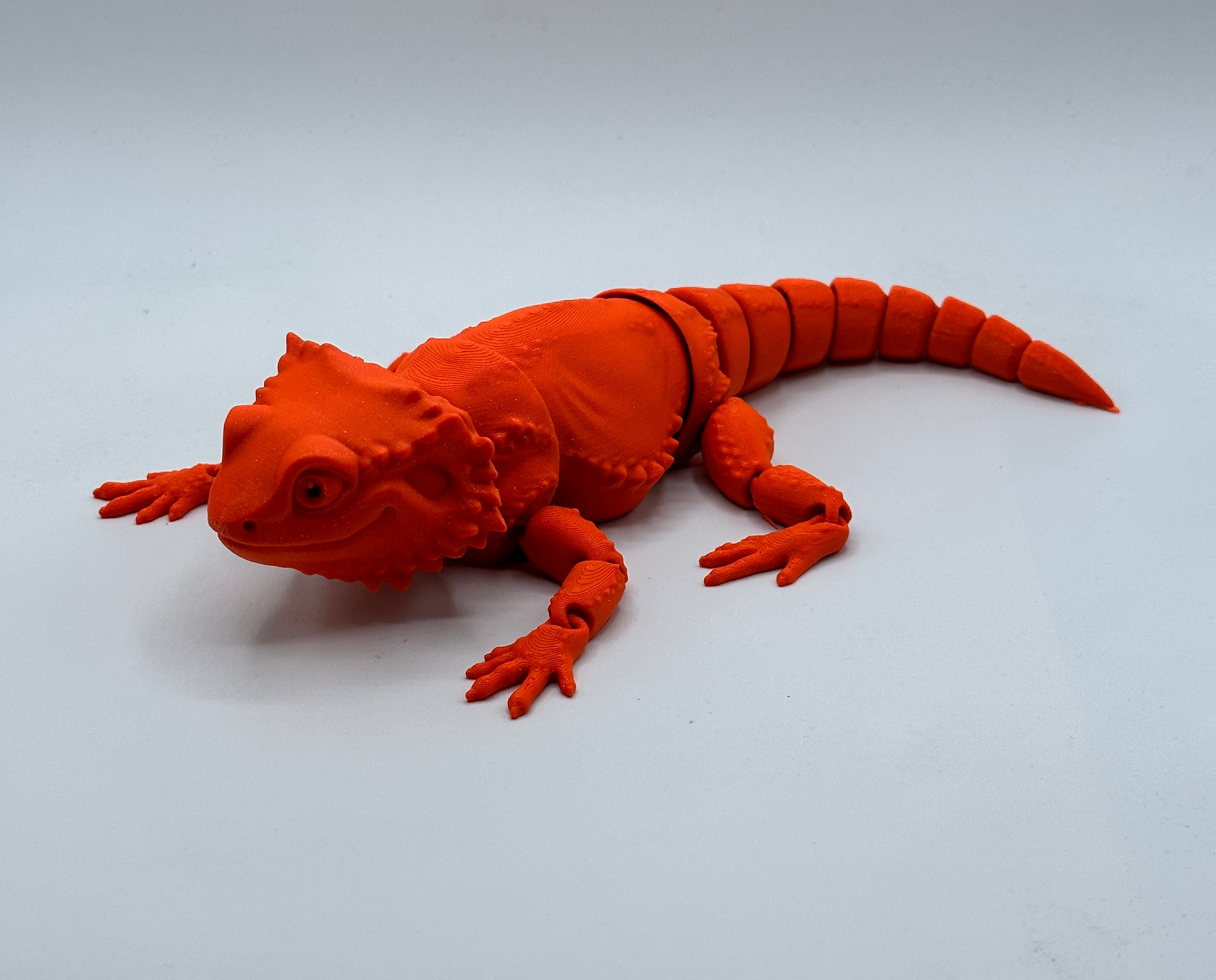 Bearded Dragon 3D Printed Model - Etsy