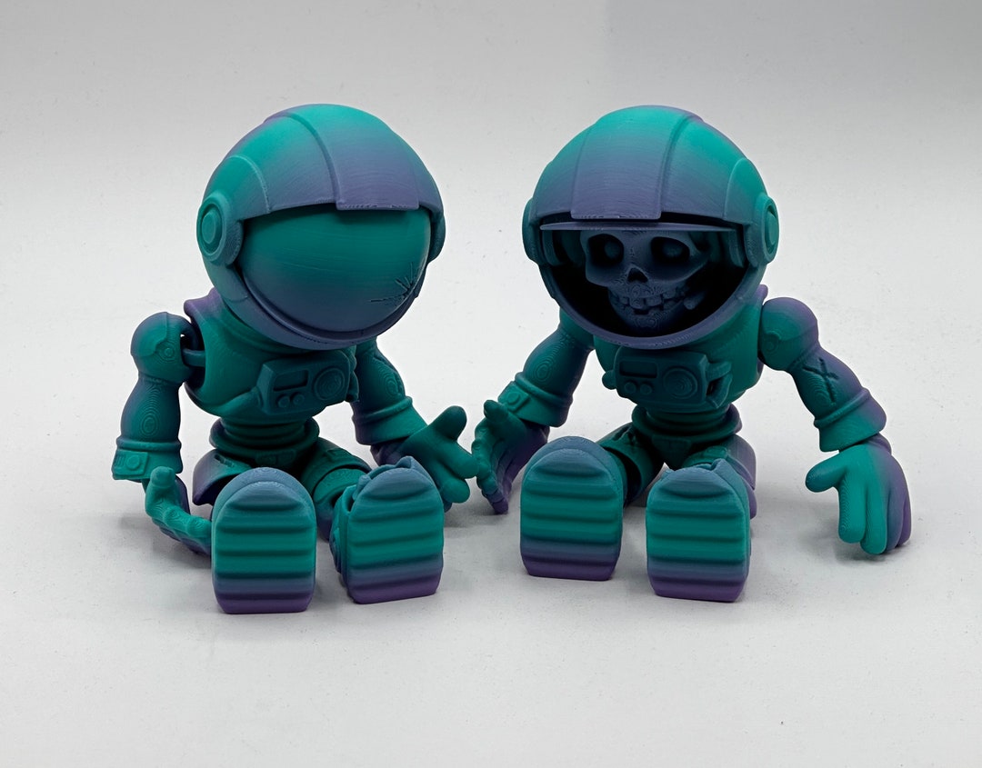 Flexi Factory Skeleton Astronaut - Etsy