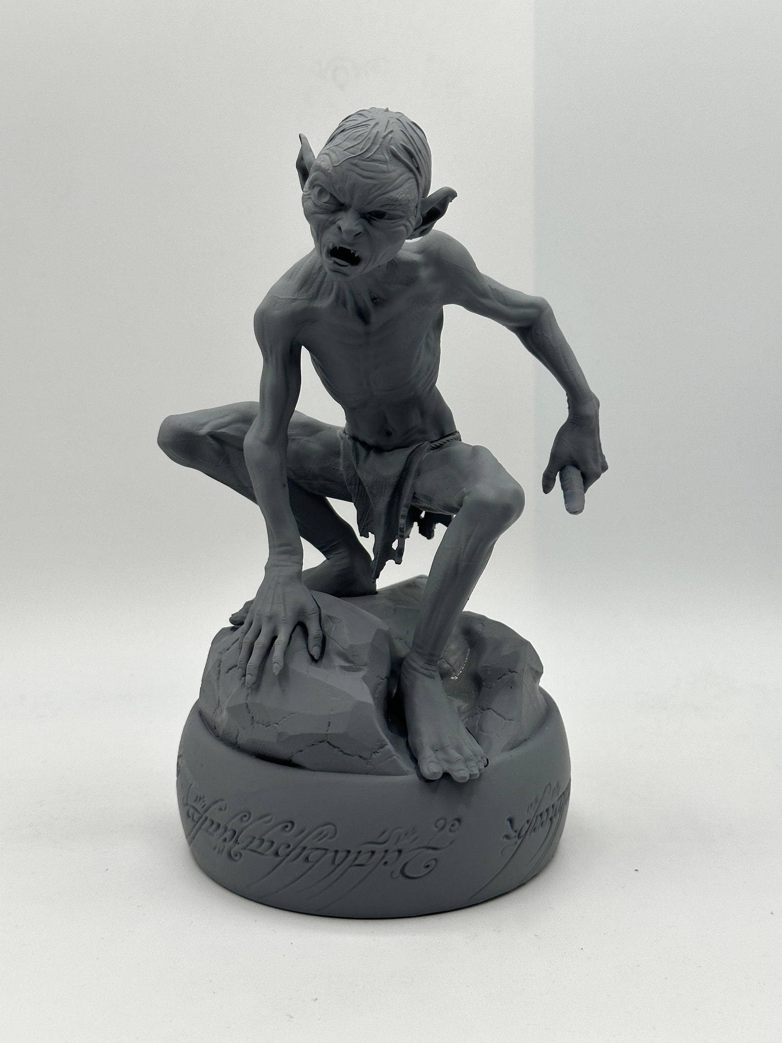 Gollum 3D Printed Figure - Etsy