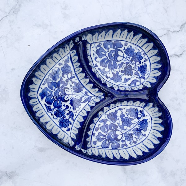 Ceramic Compartment Tray - Etsy