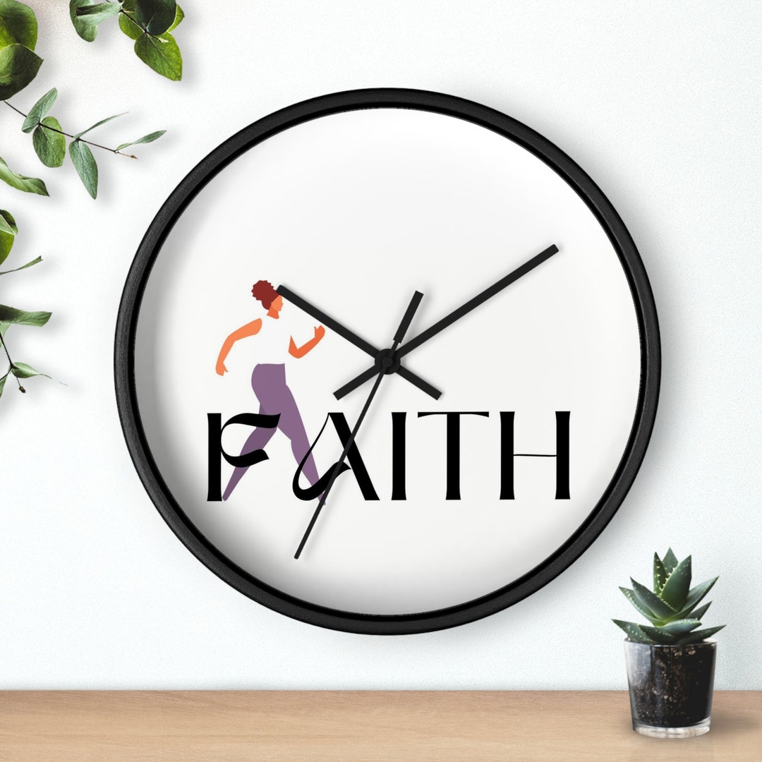 Walk Clock, Walking Lady, Housewarming Gift for Women, Dorm Decor for ...