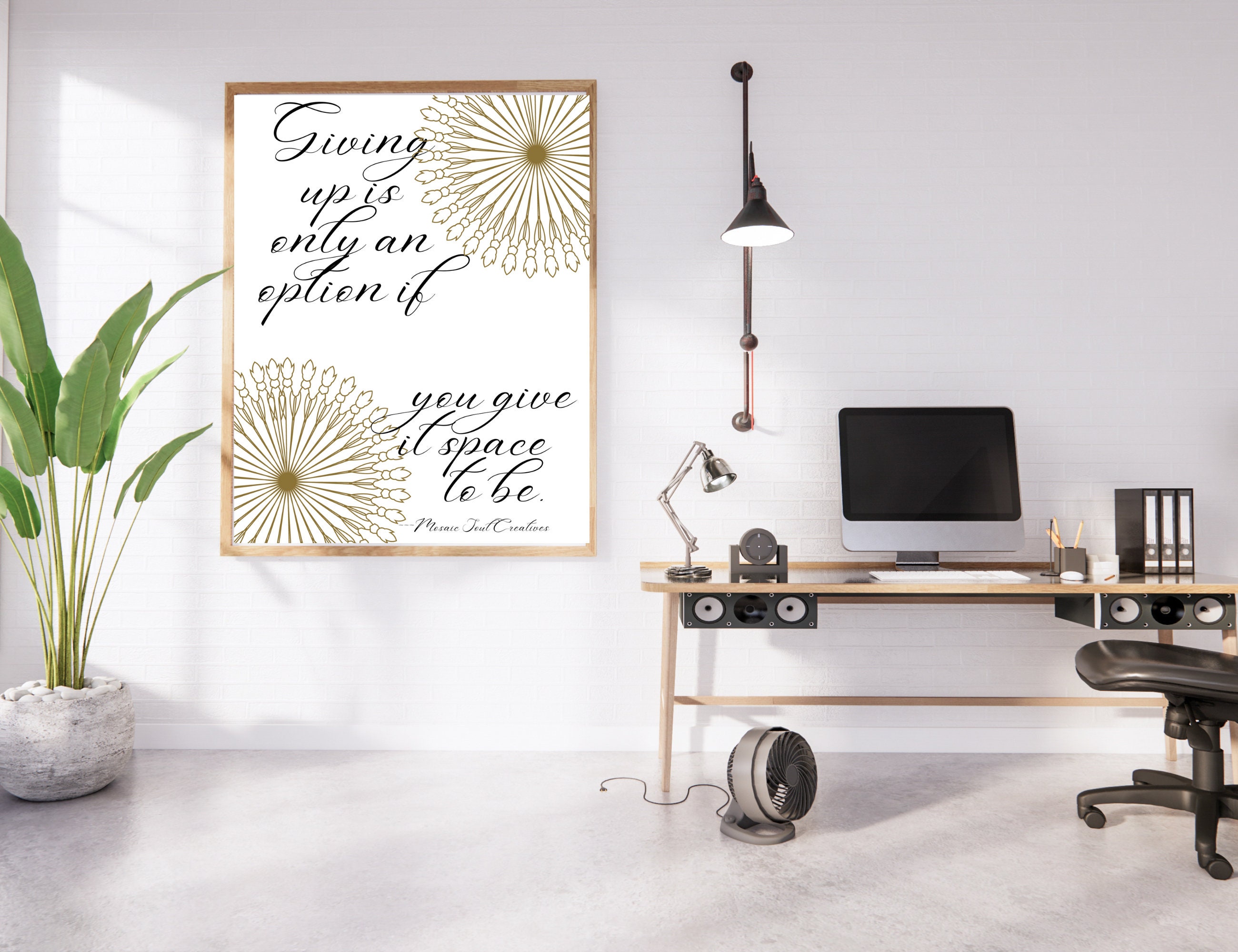 Giving Wall Art, Frameable Art Wall, Unique Wall Decor, Motivational ...