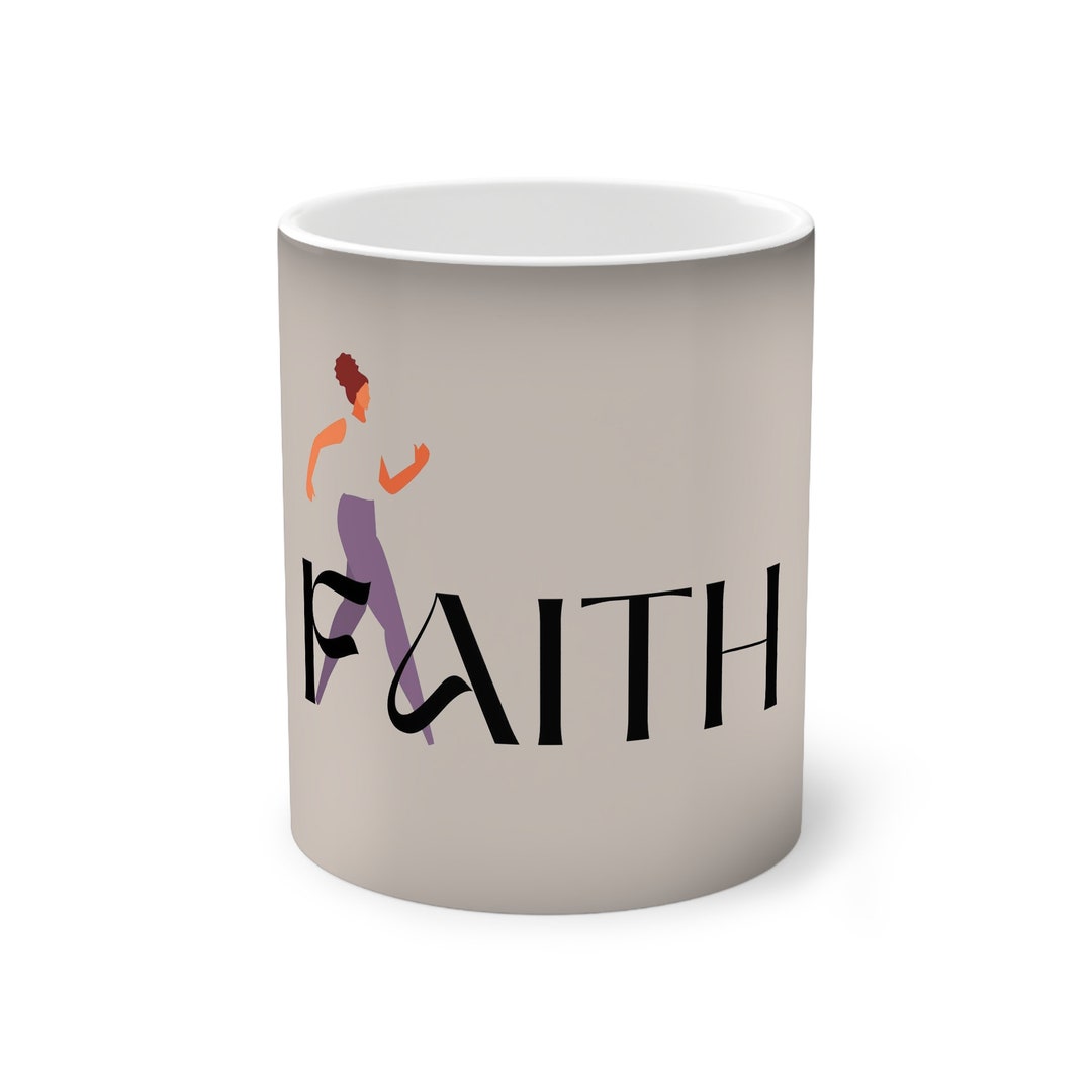 Walk Mug, Color Changing Cup, Faith Based Items, Walking Lady, Pastor ...