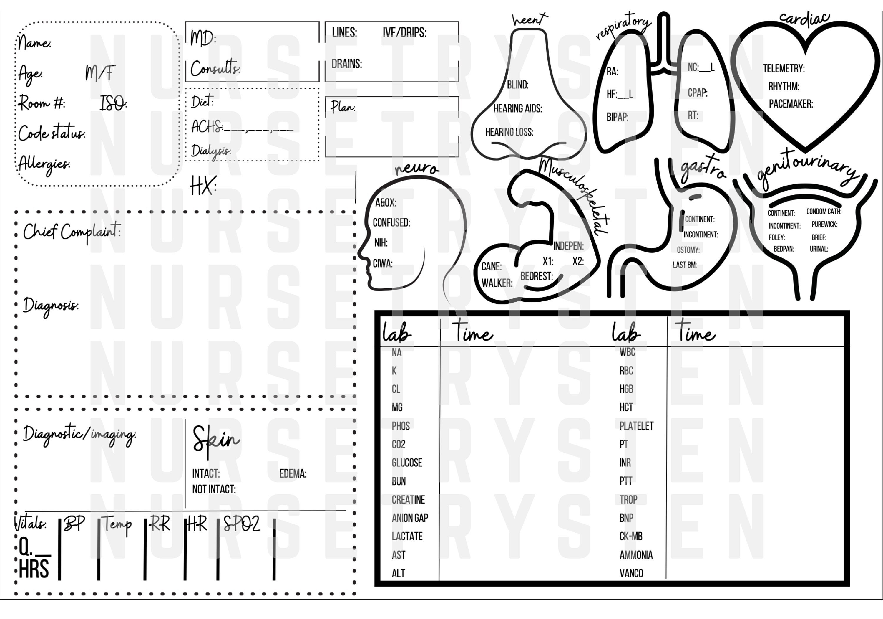 Nurse Report Sheet Medsurg Report Sheet Printable Nurse Report Sheet Nurse Report Sheet Medsurg Report Sheet Printable Nurse Report Sheet