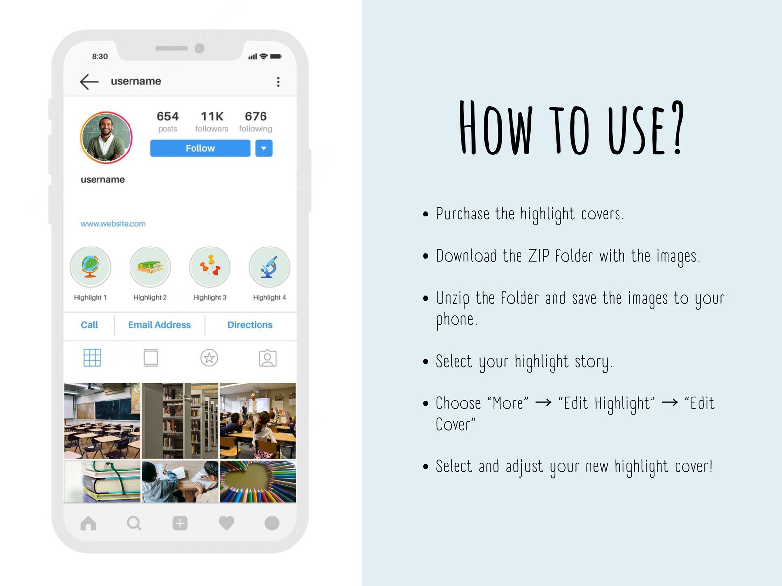 50 School Instagram Highlight Covers | Teacher Education Teaching ...