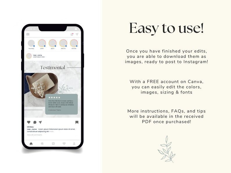 50 Handmade Soap Instagram Post Templates | Soap Business | Brand Feed ...