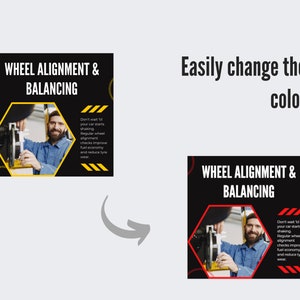 50 Auto Mechanic Instagram Post Templates | Automotive Car Repair Shop ...