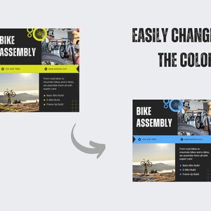 50 Bike Repair Instagram Post Templates Bicycle Mechanic Bike Repair ...