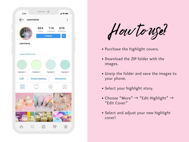 30 Candy Pastel Instagram Highlight Covers | Rainbow Bright Pastels ...