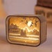 3D Stereo Wood Carving Night Light, Gift for Him/her - Etsy