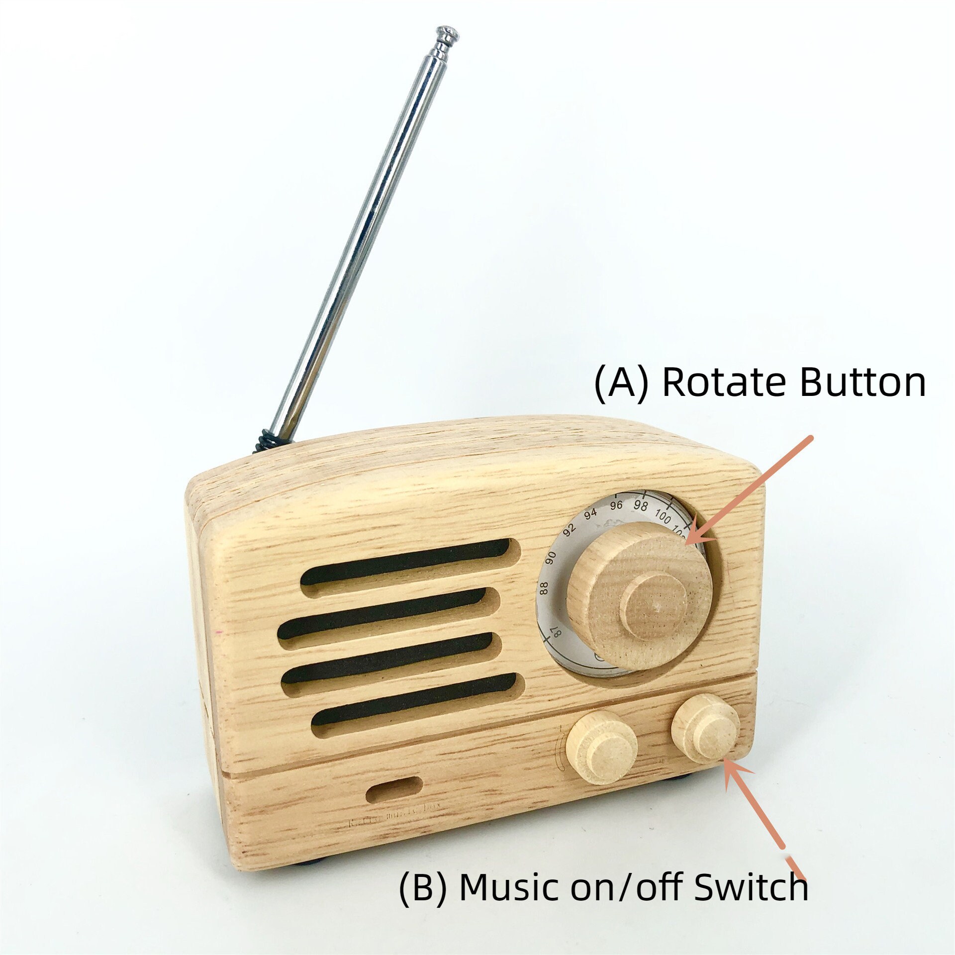 Personalised Radios Wooden Music Box Customized Music Box - Etsy