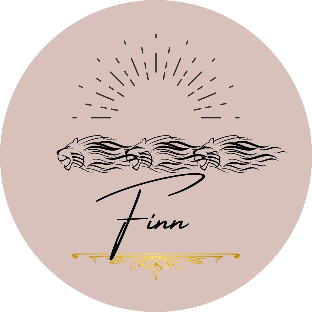 Finn Labels: Circular Logo Stickers - Elevate Your Celebrations ...