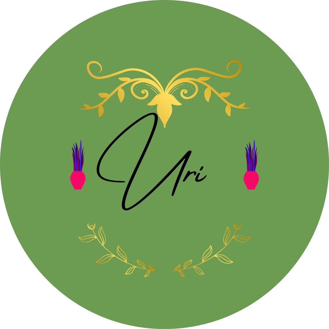 Uri Labels: Circular Logo Stickers - Elevate Your Special Occasions ...