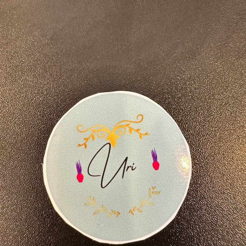 Uri Labels: Circular Logo Stickers - Elevate Your Special Occasions ...