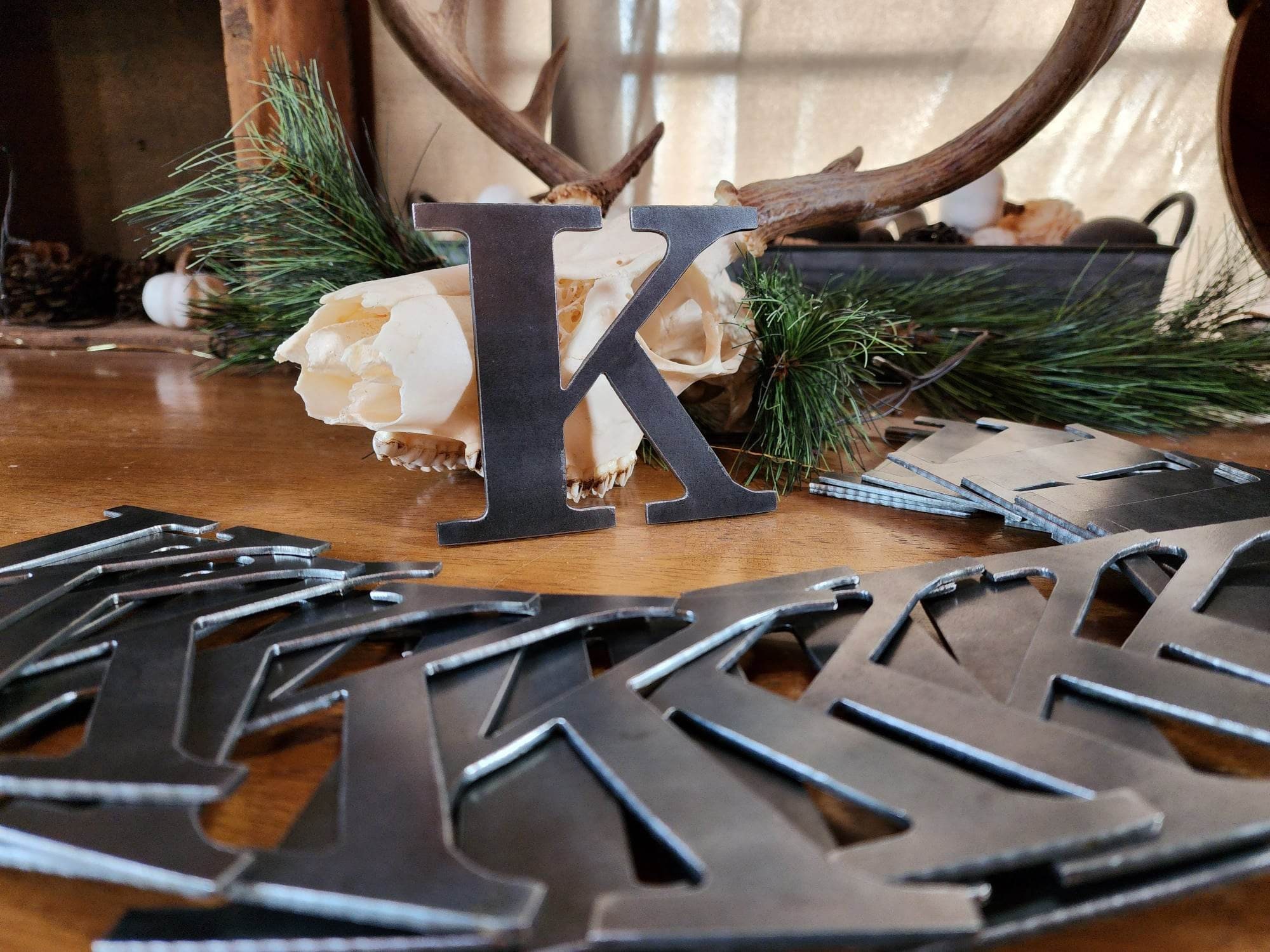 4 Inch Metal Letters any Letter in the Aphabet Wedding, Decoration ...