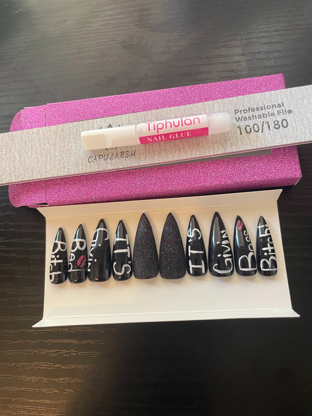CUSTOM Medium Length Press on Nails!! - Etsy