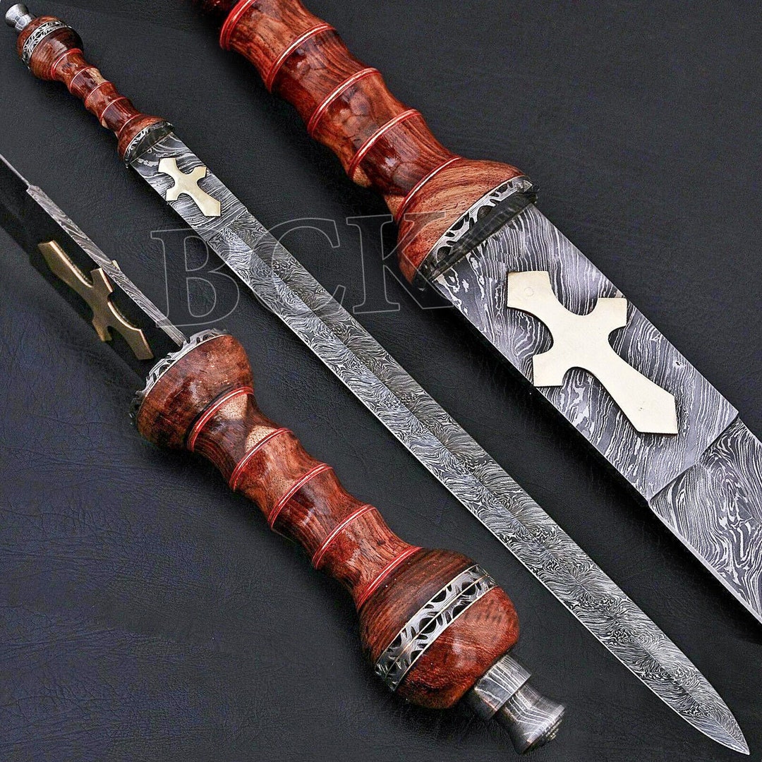 Custom Handmade Carbon Steel Sword , Christmas Sword, Christmas Gift ...