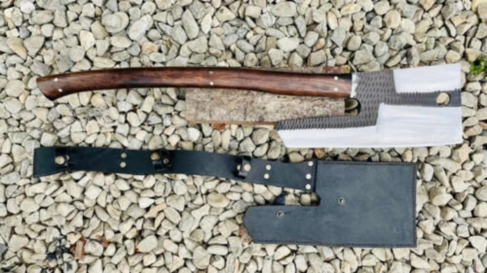 Custom Handmade Hunting Axe Cleaver Knife Hunting Cleaver - Etsy