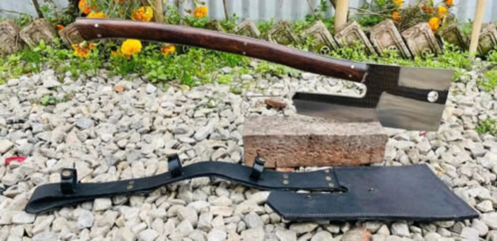 Custom Handmade Hunting Axe Cleaver Knife Hunting Cleaver - Etsy
