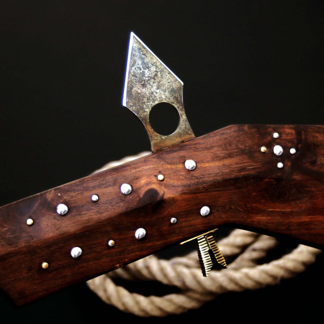 War Club, Gun Stick, Hunting War Club, Gun Hook Stick, Damascas Steel ...