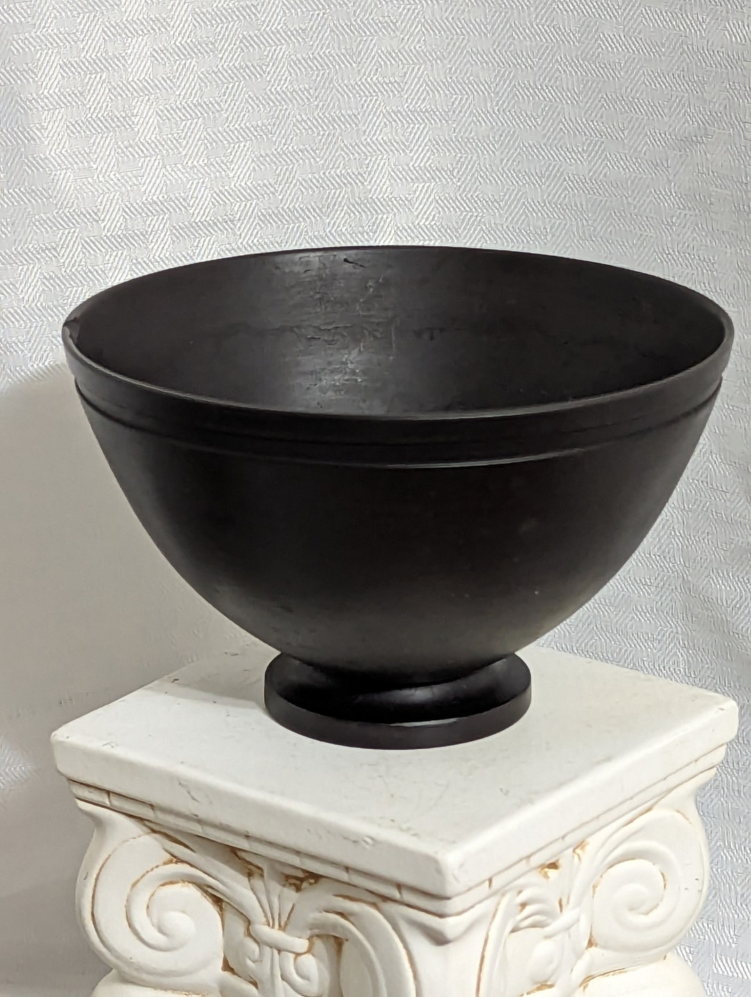 WEDGWOOD Black Basalt Bowl BB9A Made in England - Etsy