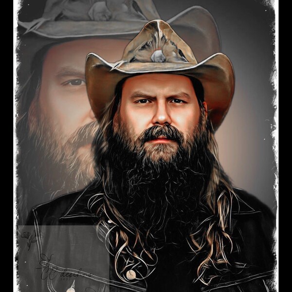 Chris Stapleton Svg - Etsy Canada