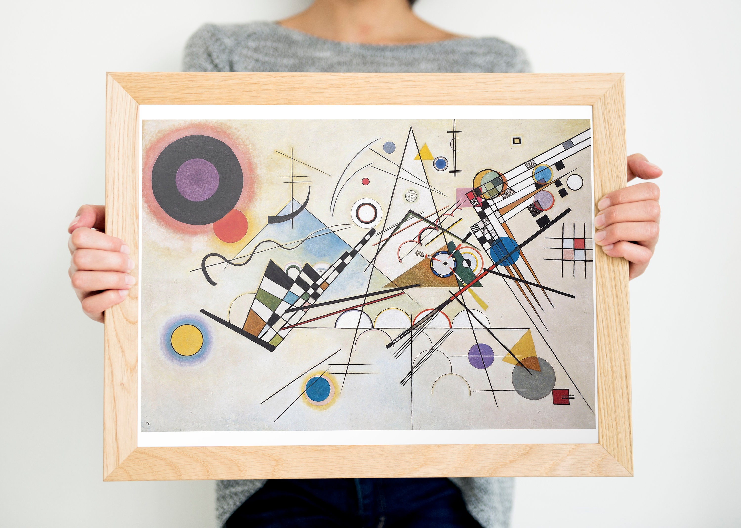 Wassily Kandinsky Composition VIII, Architecture Prints, Bauhaus Art ...