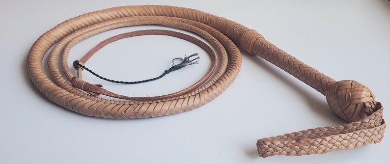 Indiana Jones Bullwhip. 7ft 12 Strands Raiders of the Lost Arc Edition ...