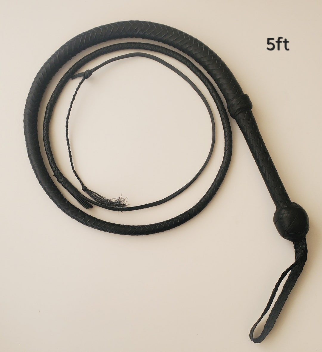 Indiana Jones Bullwhip. 5ft 12 Strands ROTLA Edition in Black - Etsy