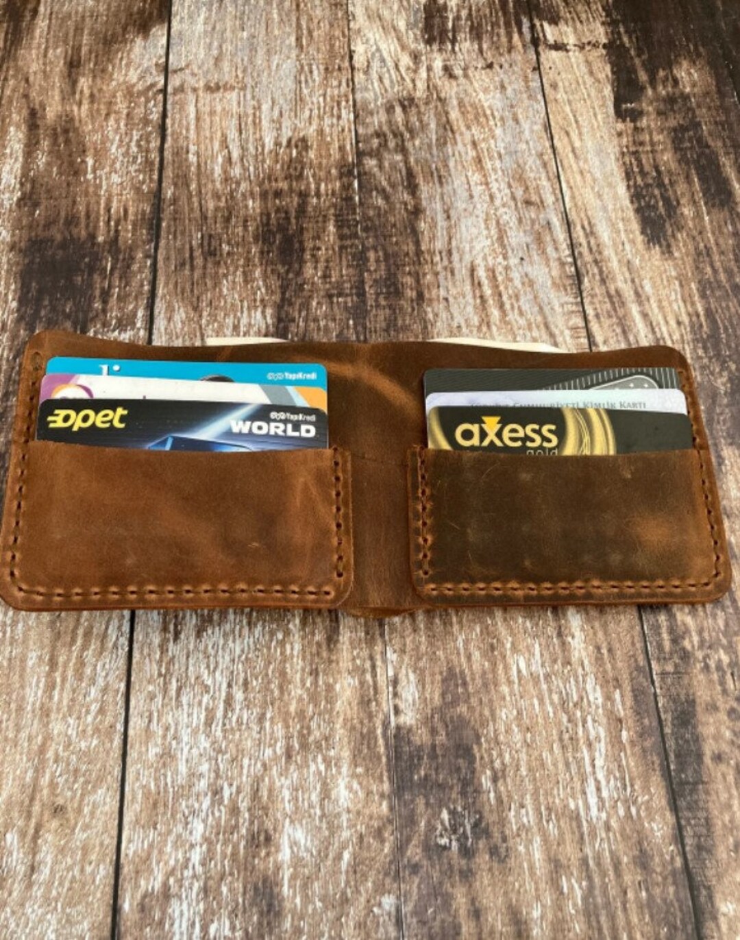 Mini Front Pocket Wallet for Men - Minimalist Wallet With Credit Card ...
