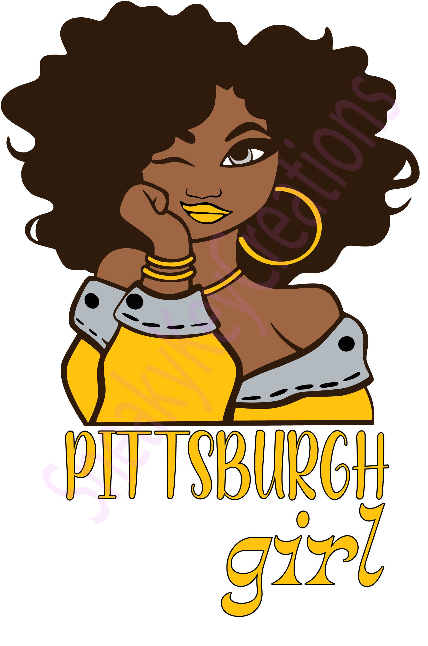 Steelers Girl Digital - Etsy
