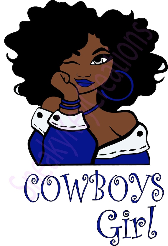 Cowboys Girl Digital - Etsy
