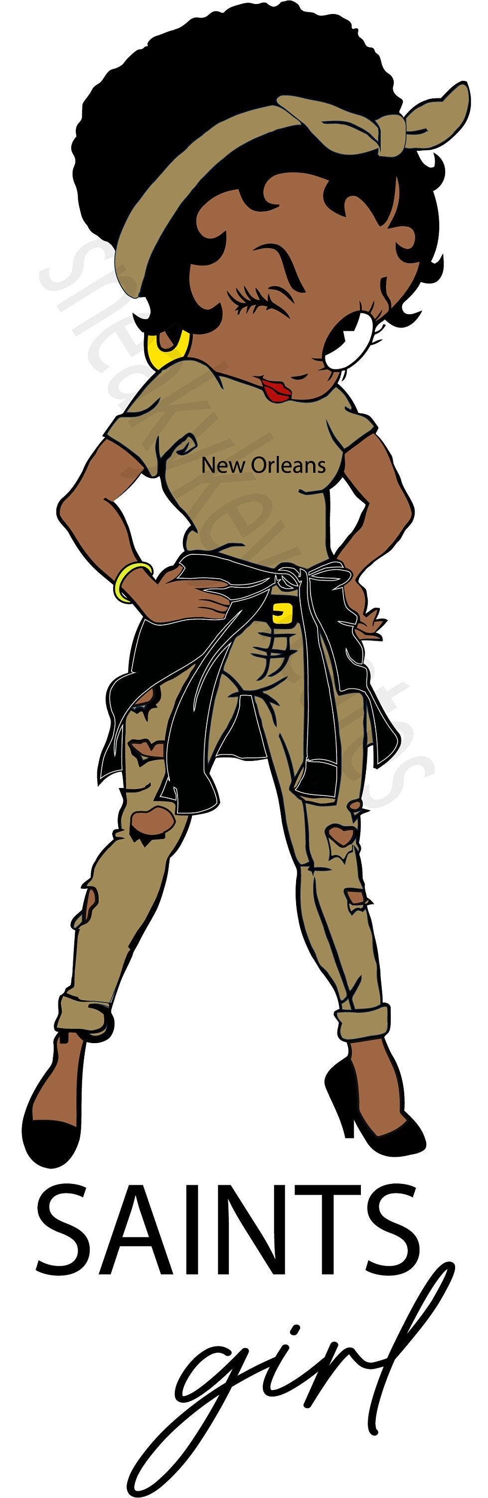 Betty Boop Saints Digital Download SVG Girl - Etsy India