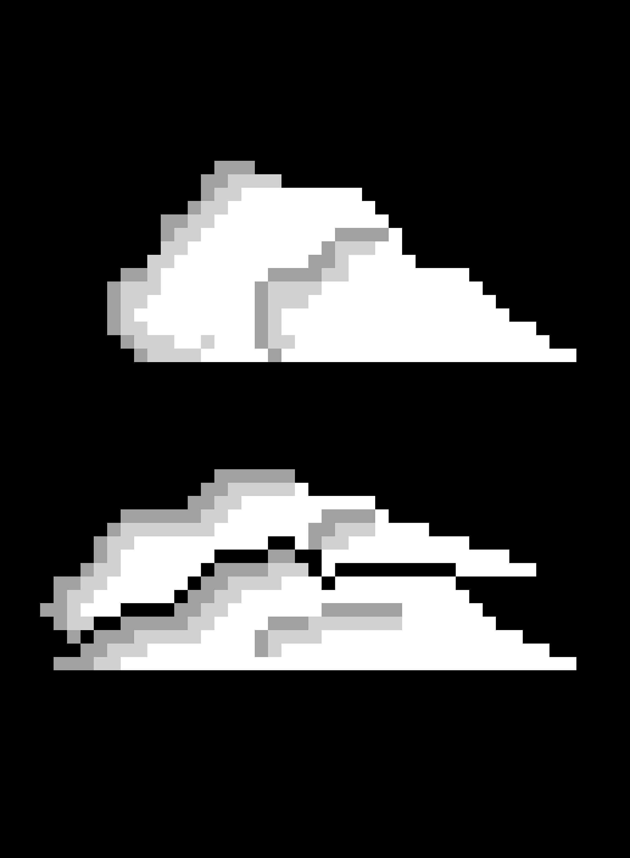 Dark Cloud Pixel Art PNG - Etsy