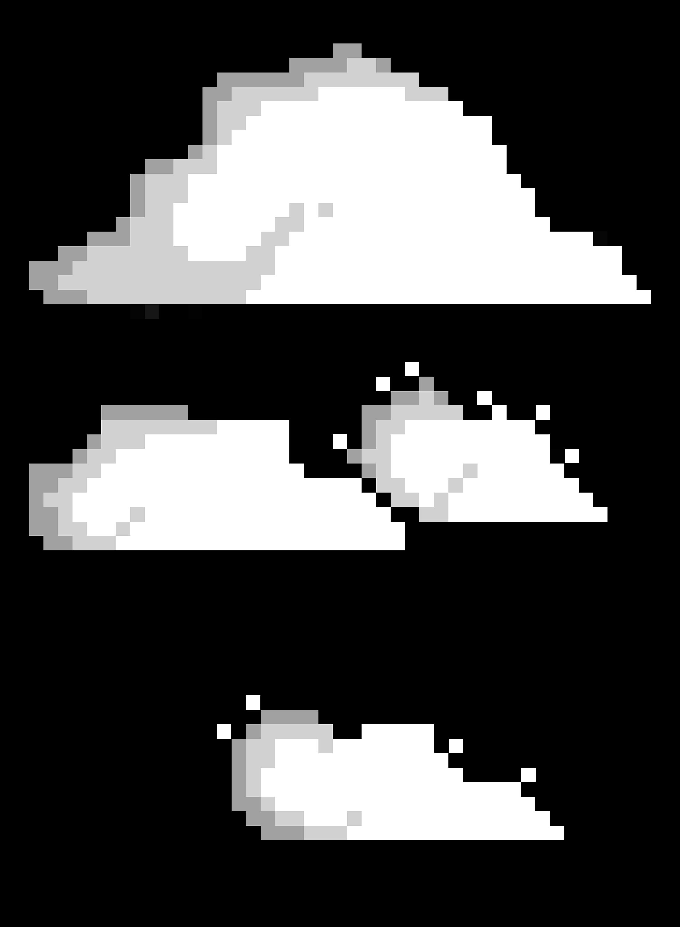 Dark Cloud Pixel Art PNG - Etsy