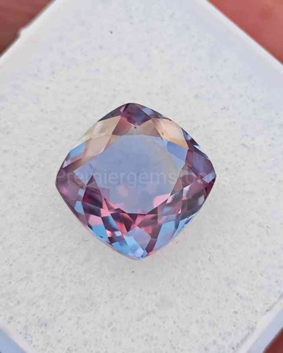Alexandrite Gemstone: Loose Cushion Cut, Color Change Stone, June ...