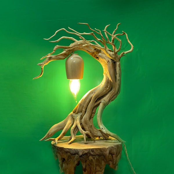 Tree Lamp - Etsy
